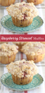 Raspberry Streusel Muffins - A Farmgirl's Kitchen