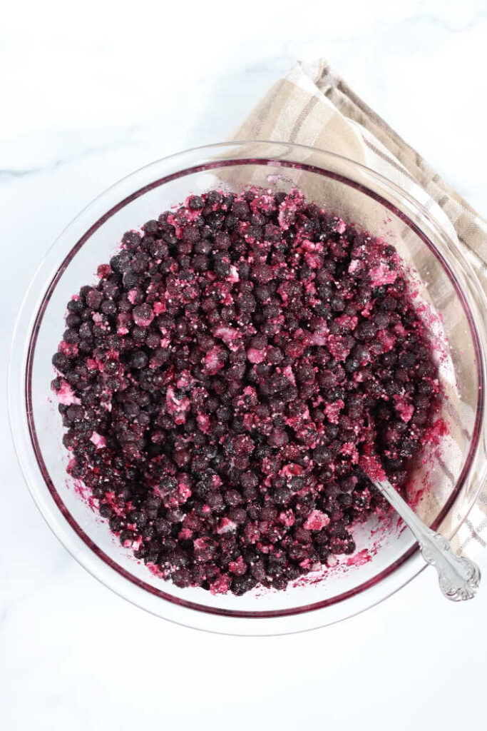Blueberry Pie with Crumb Topping - A Farmgirl's Kitchen