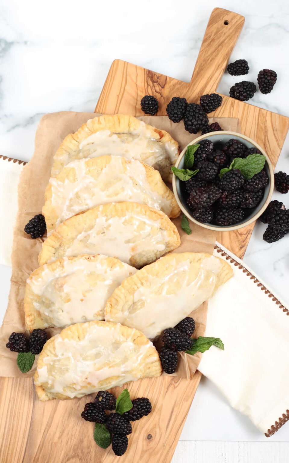Blackberry Hand Pies (Blackberry Pie Filling) | A Farmgirl's Kitchen