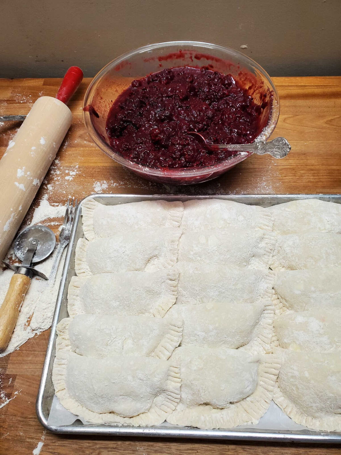 Blackberry Hand Pies (Blackberry Pie Filling) | A Farmgirl's Kitchen
