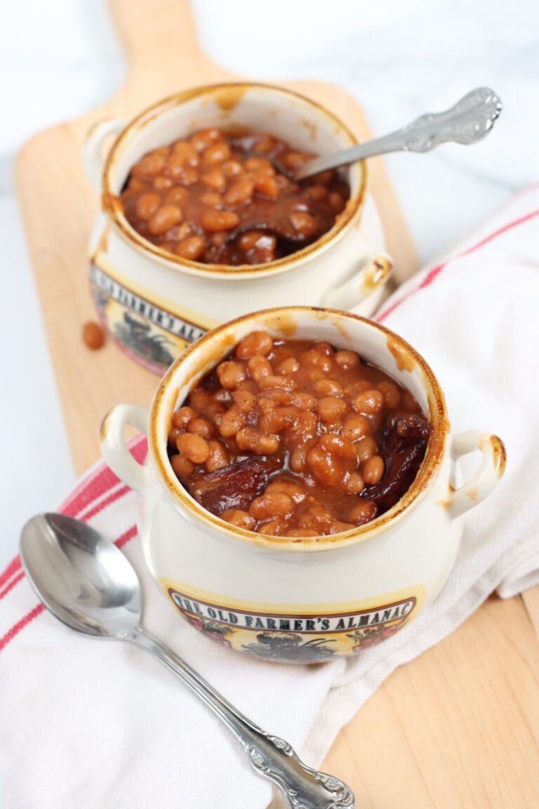 Baked Beans Recipe (summer side dish) | A Farmgirl's Kitchen