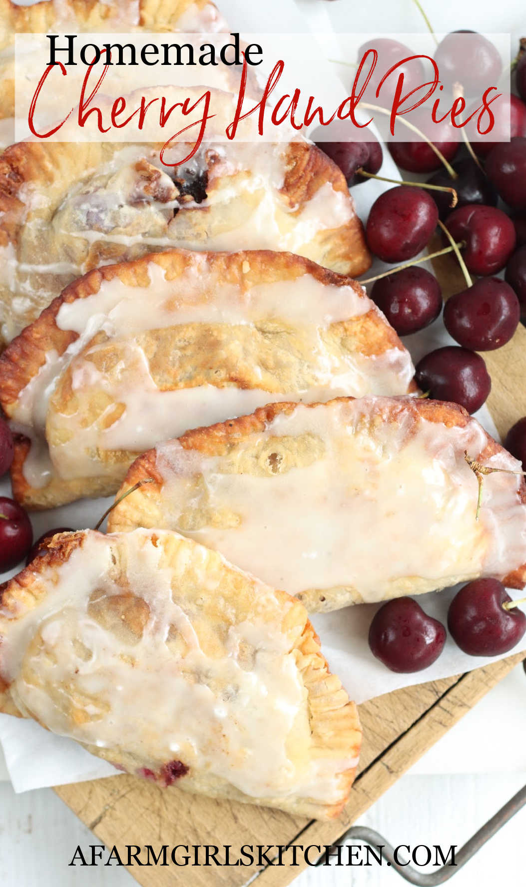 Cherry Hand Pies (Cherry Pie Filling) | A Farmgirl's Kitchen