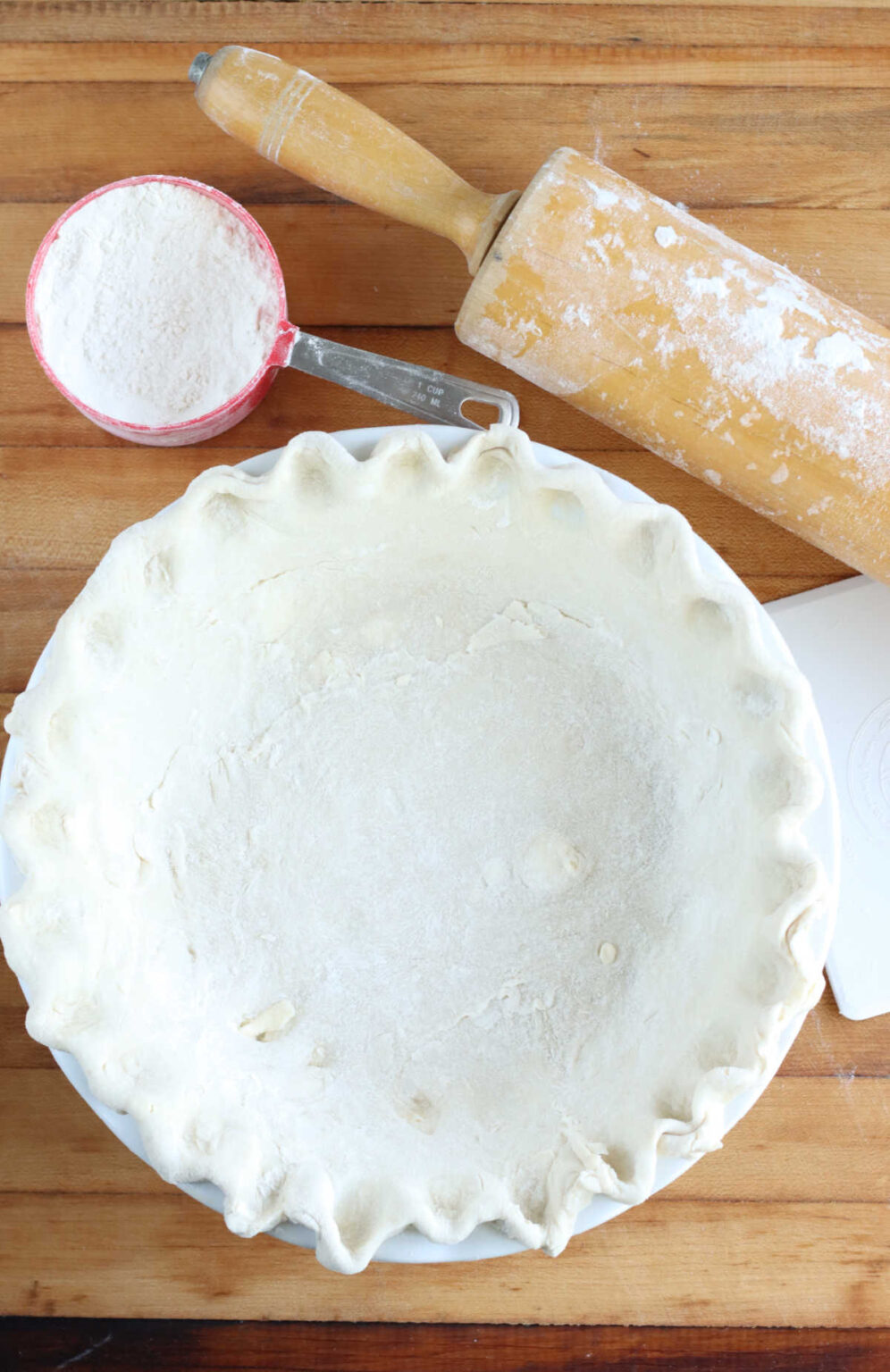 Blueberry Crumble Pie (Homemade Pie Crust) | A Farmgirl's Kitchen