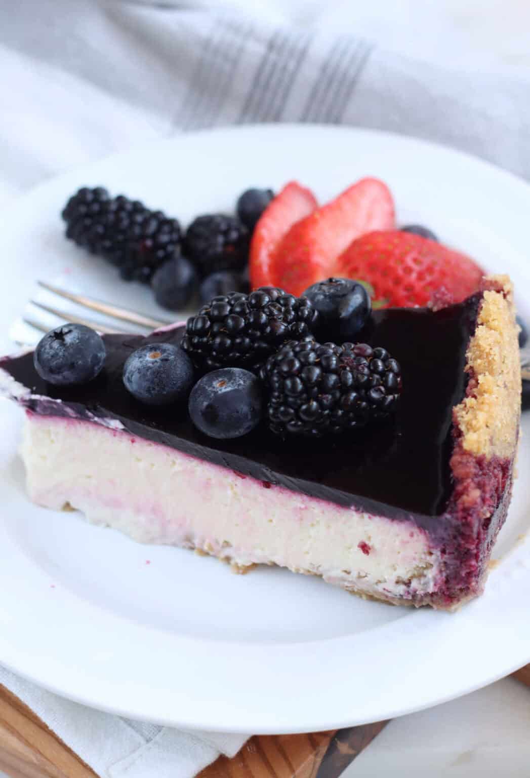 Classic Cheesecake Recipe - A Farmgirl's Kitchen®