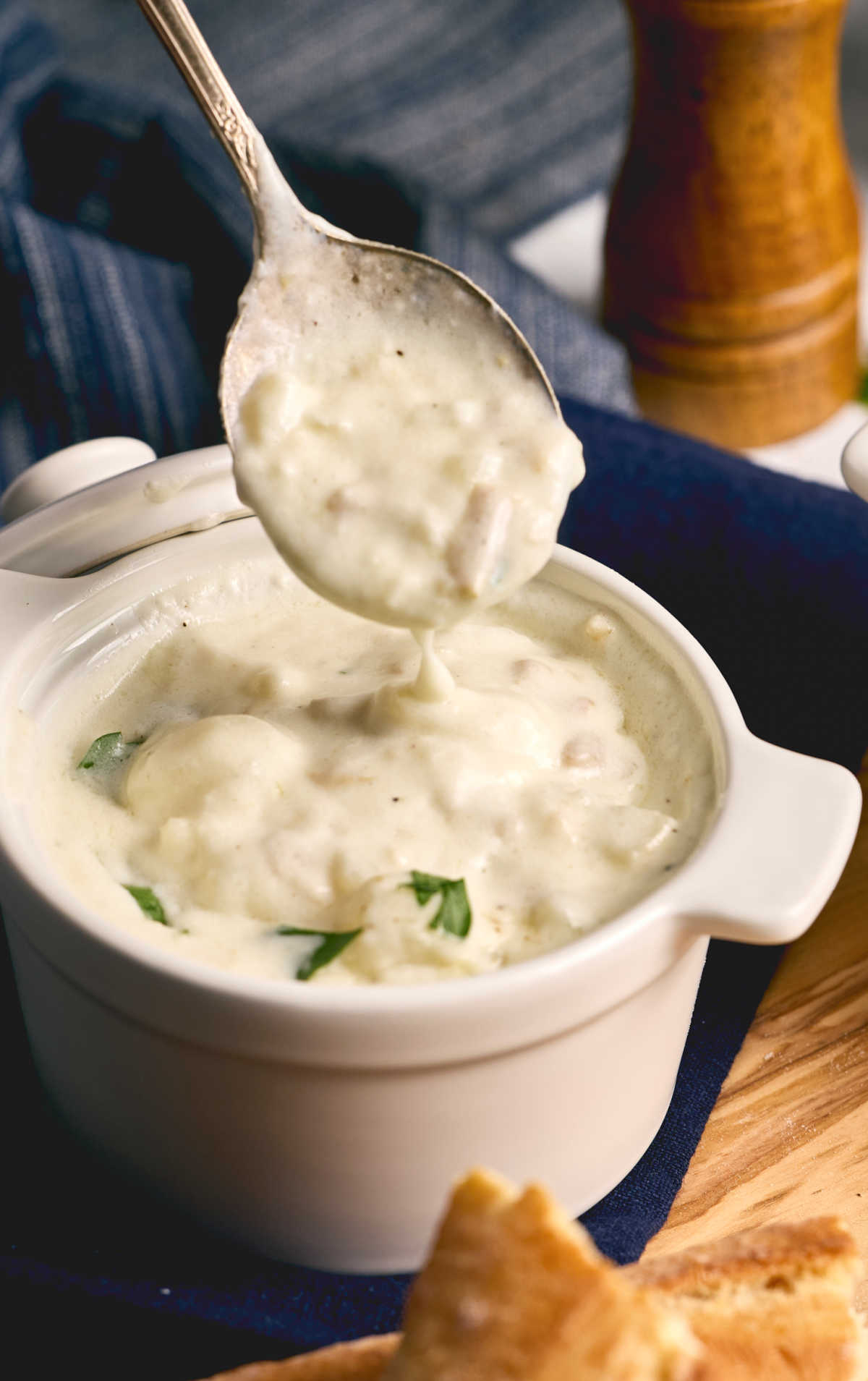 New England Clam Chowder - A Farmgirl's Kitchen®
