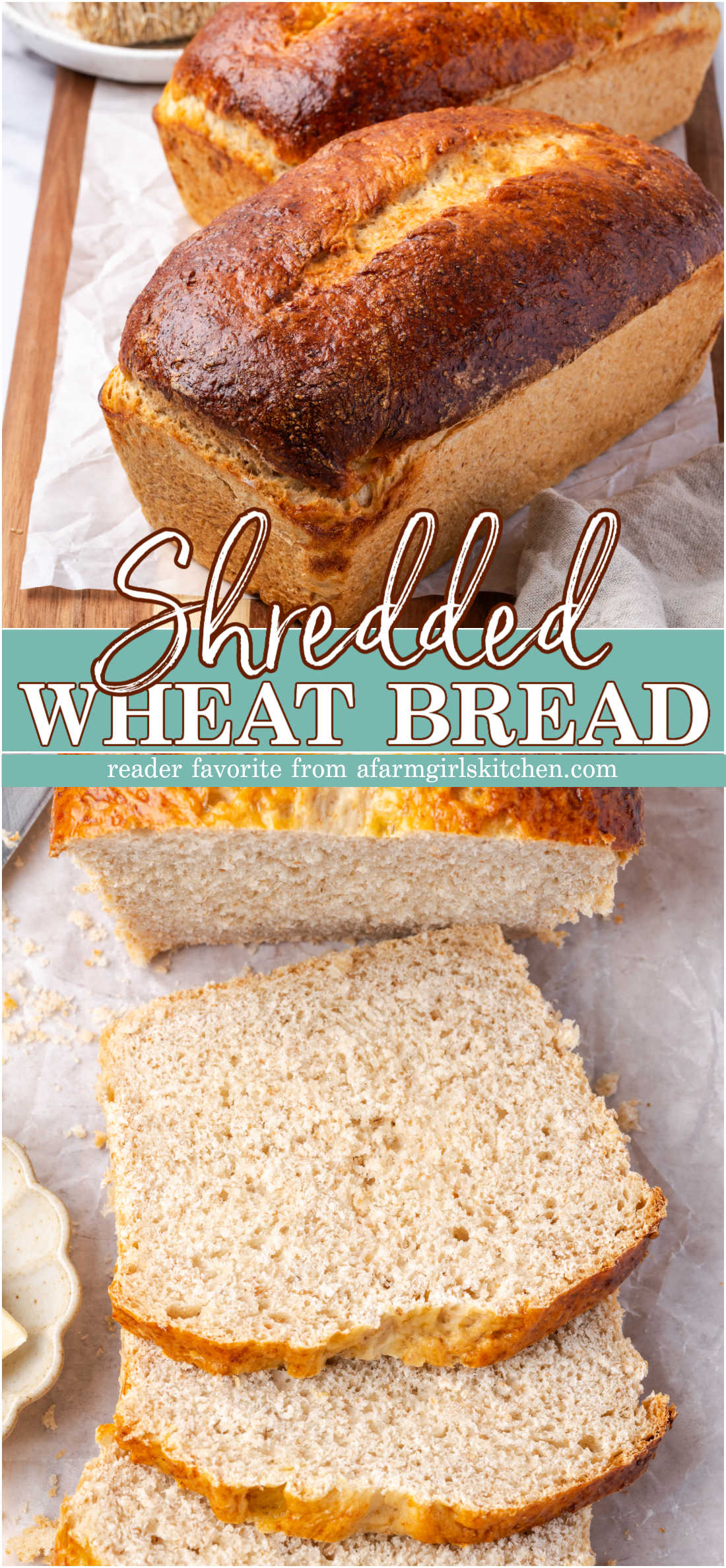 Shredded Wheat Bread - A Farmgirl's Kitchen®